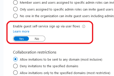 Azure B2C custom policies for guest user type self service sign-up with ...