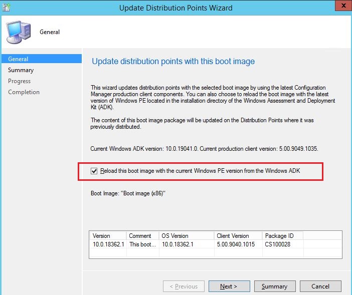 Winpe Not Updating On Sccm Microsoft Qanda