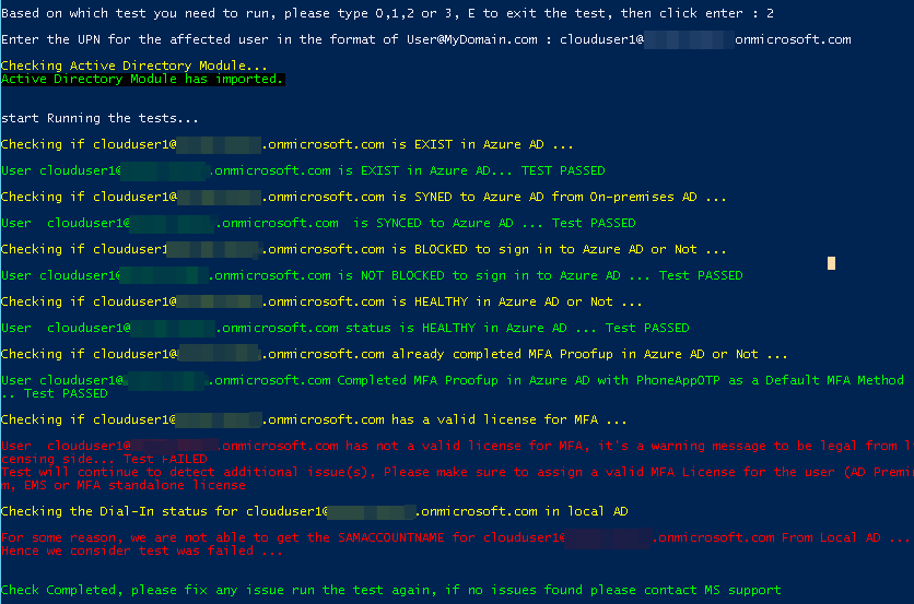 NPS Extension Azure MFA - AuthZ - AccessRejected - Microsoft Q&A