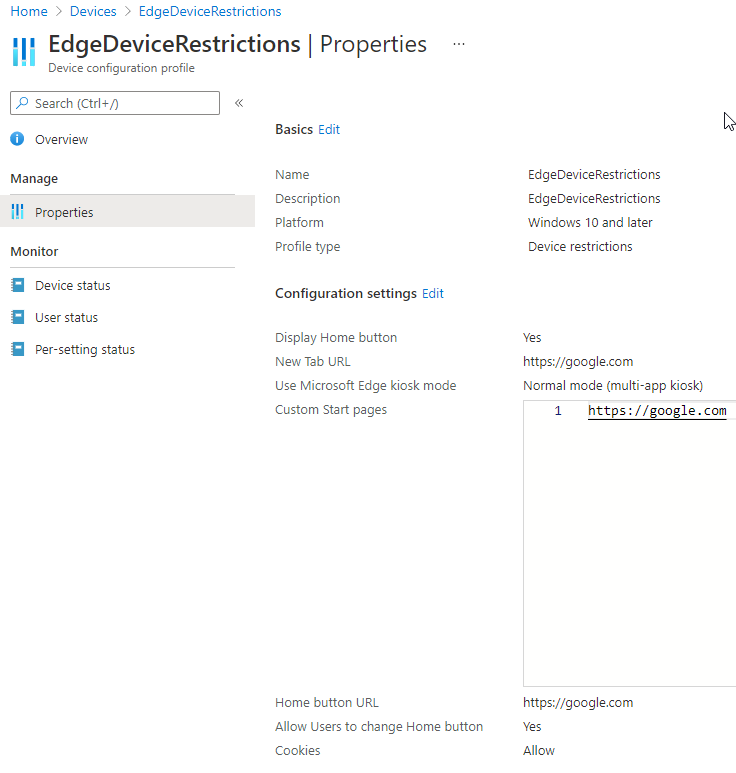 Windows 10 Multi App Kiosk Mode Microsoft Edge Blocked By Policy Microsoft Qanda