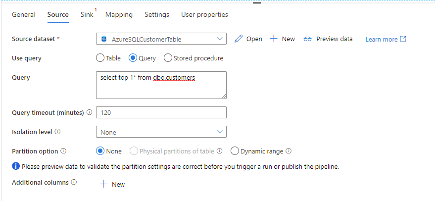 Data Factory: Copying Large SQL Database to REST API - Microsoft Q&A