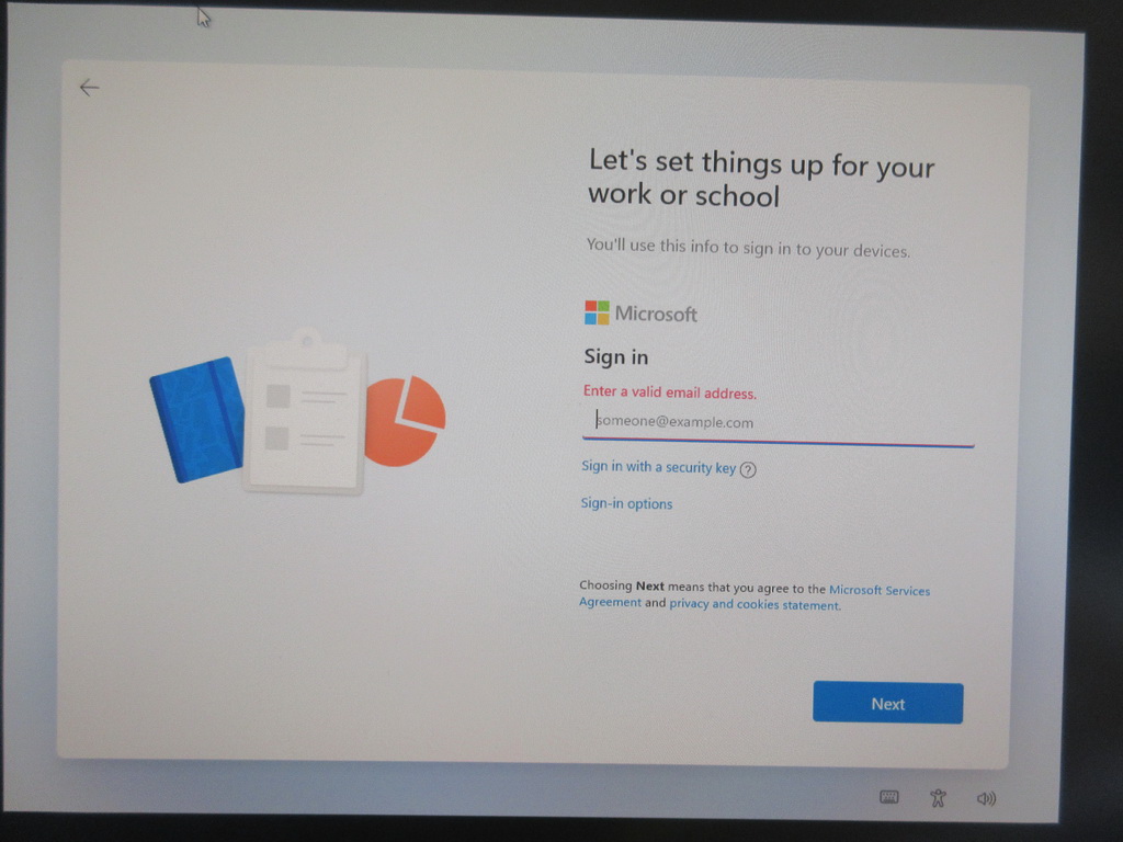 Windows 11 "the Sign in" problem while installing... - Microsoft Q&A