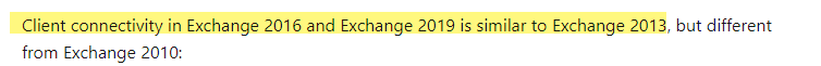 Exchange 2016/2019 coexistence - Microsoft Q&A