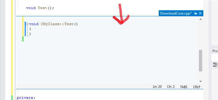 Help me on Visual C++ Editor options - Microsoft Q&A
