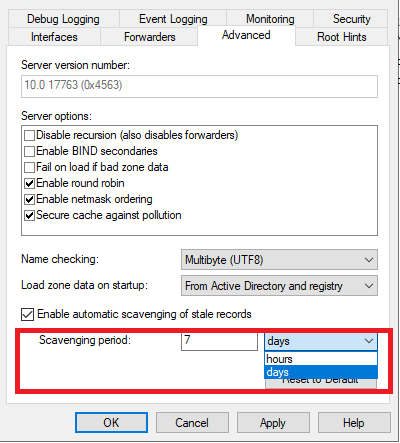 DNS Registration Refresh Interval + Windows Server Cluster - Microsoft Q&A