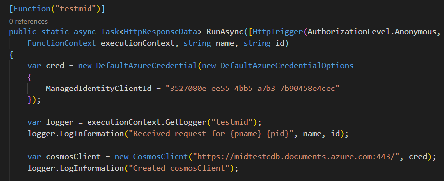How To Use Managed Identity To Update Data In Cosmosdb Using Azure Functions Microsoft Qanda