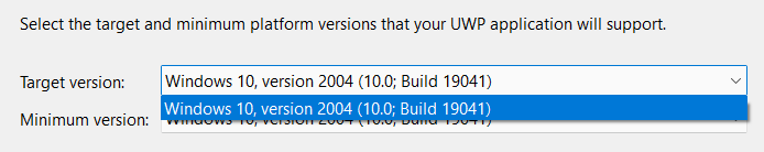 How would I set my target version to "Windows Insider Preview (Build ...