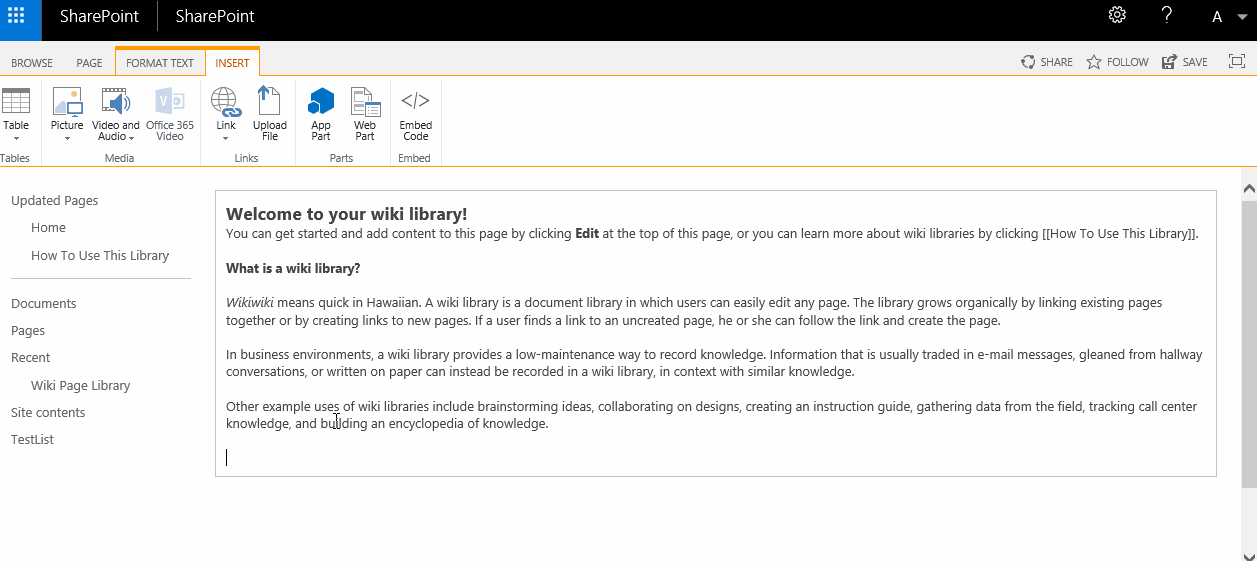 Sharepoint Text Editing But No Picture Uploading Microsoft Qanda 