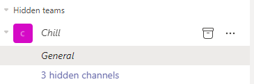 archived teams visibility - Microsoft Q&A