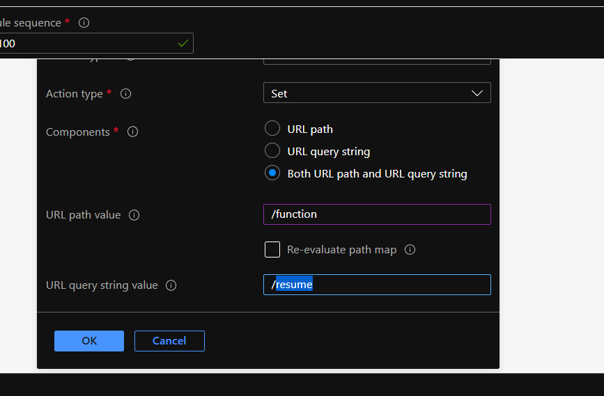 Rewrite on Application Gateway with path based rule - Microsoft Q&A