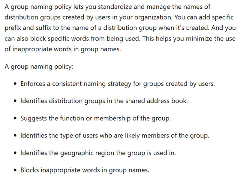 Should we adopt the DG naming convention for our distribution lists ...