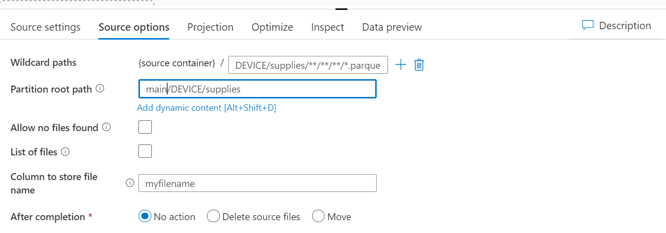 Facing Issue While Copying Parquet Files In A Partitioned Adls Gen1 Folder Structure Through Adf