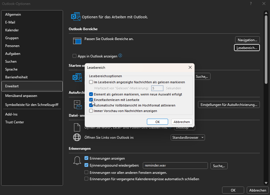 Entf-Taste löscht E-Mail während der Bearbeitung im Mail-Body / Outlook ...