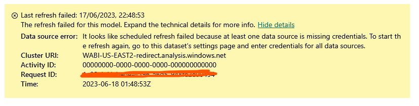 How to refresh PBI dataset with Azure Data Factory - Microsoft Q&A