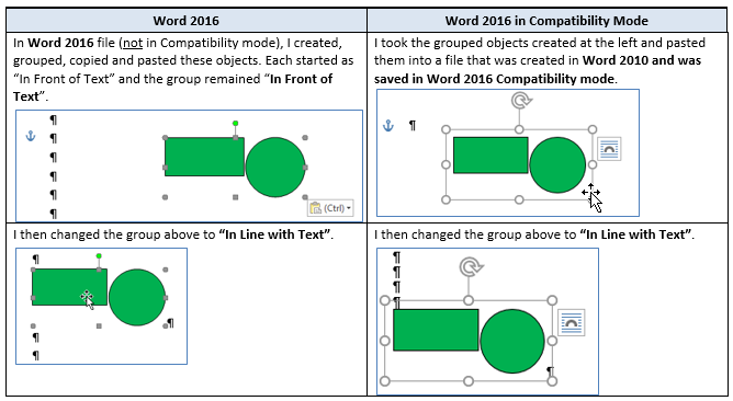 Selection handles - why are these examples different? (2016 ...