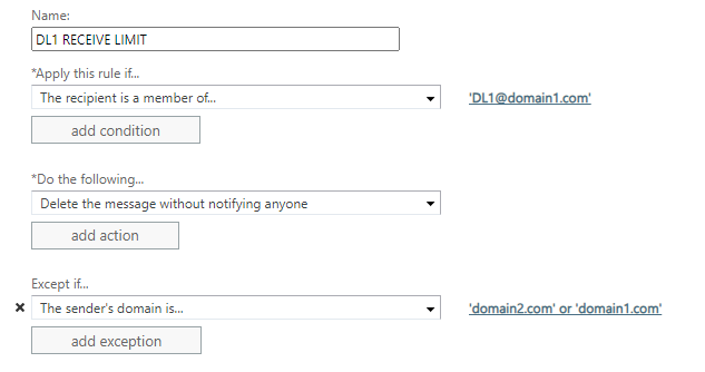 Setup Rule - Microsoft Q&A