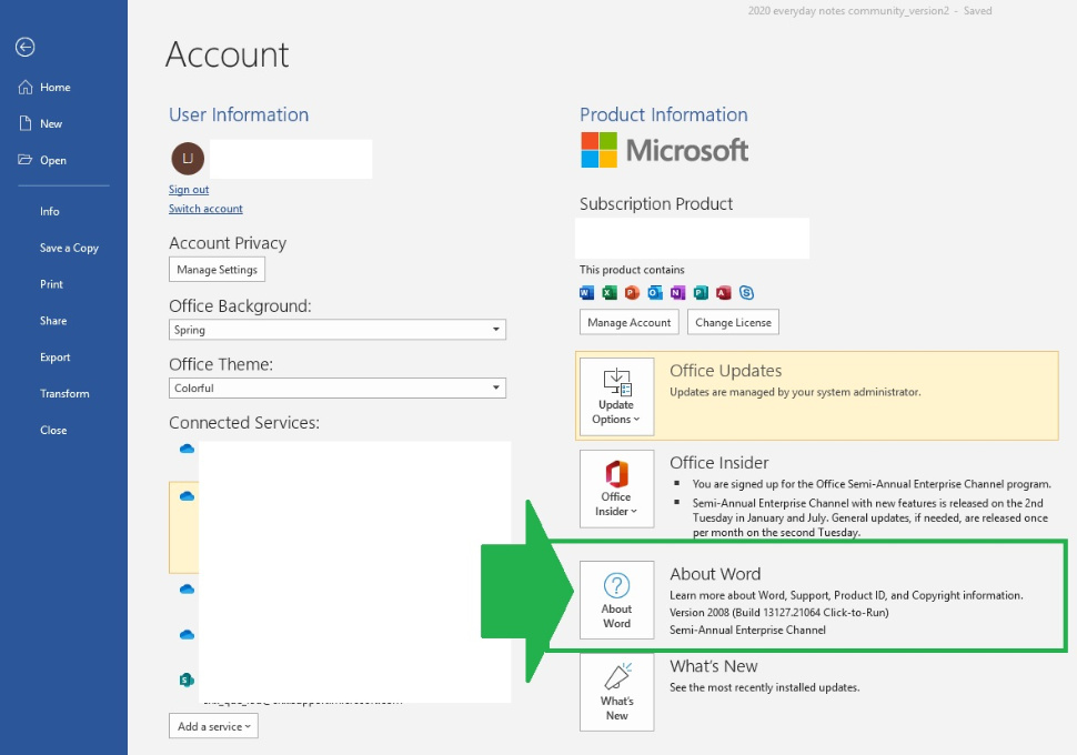 Microsoft word-Spell Check pop-up box. - Microsoft Q&A