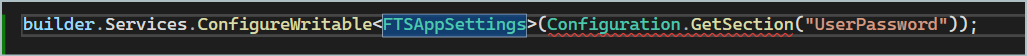 Saving To appsettings.json - Microsoft Q&A Saving To appsettings.json - Microsoft Q&A