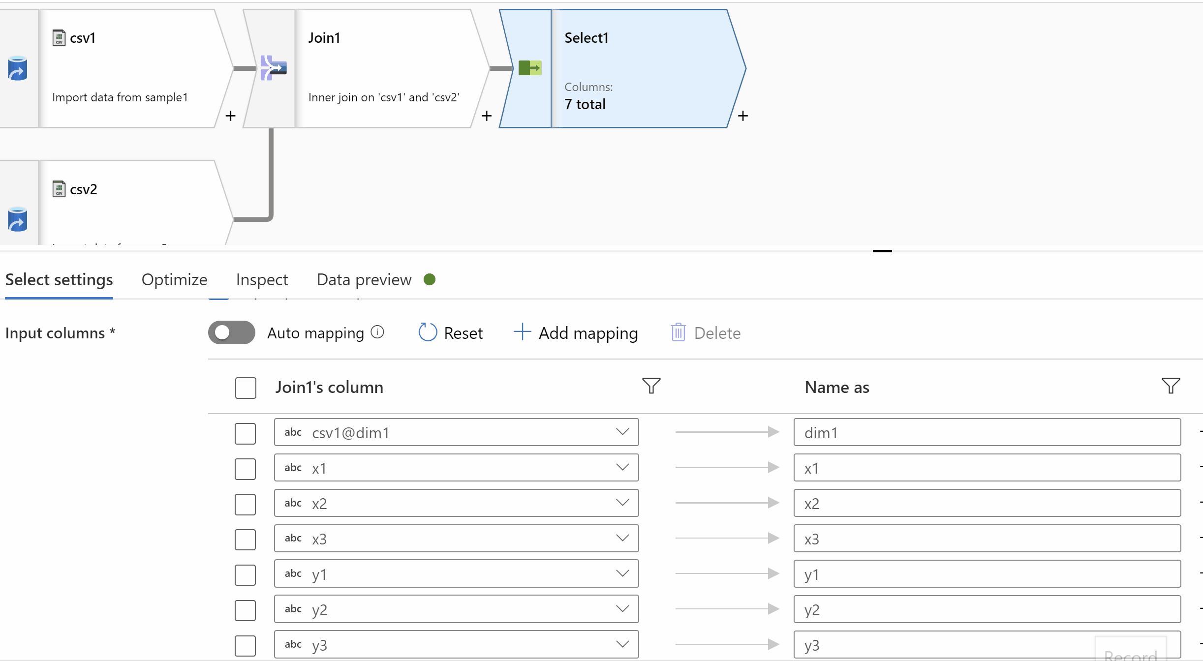 Azure Data Factory Merge 2 Csv Files With Different Schema Microsoft Qanda