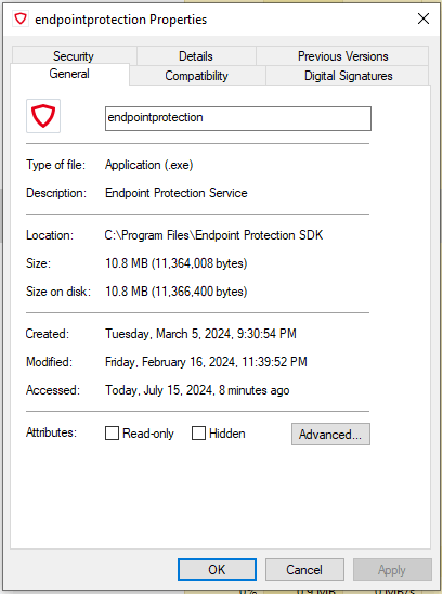 Issues with the Endpoint Protecion Service SDK using too much CPU ...