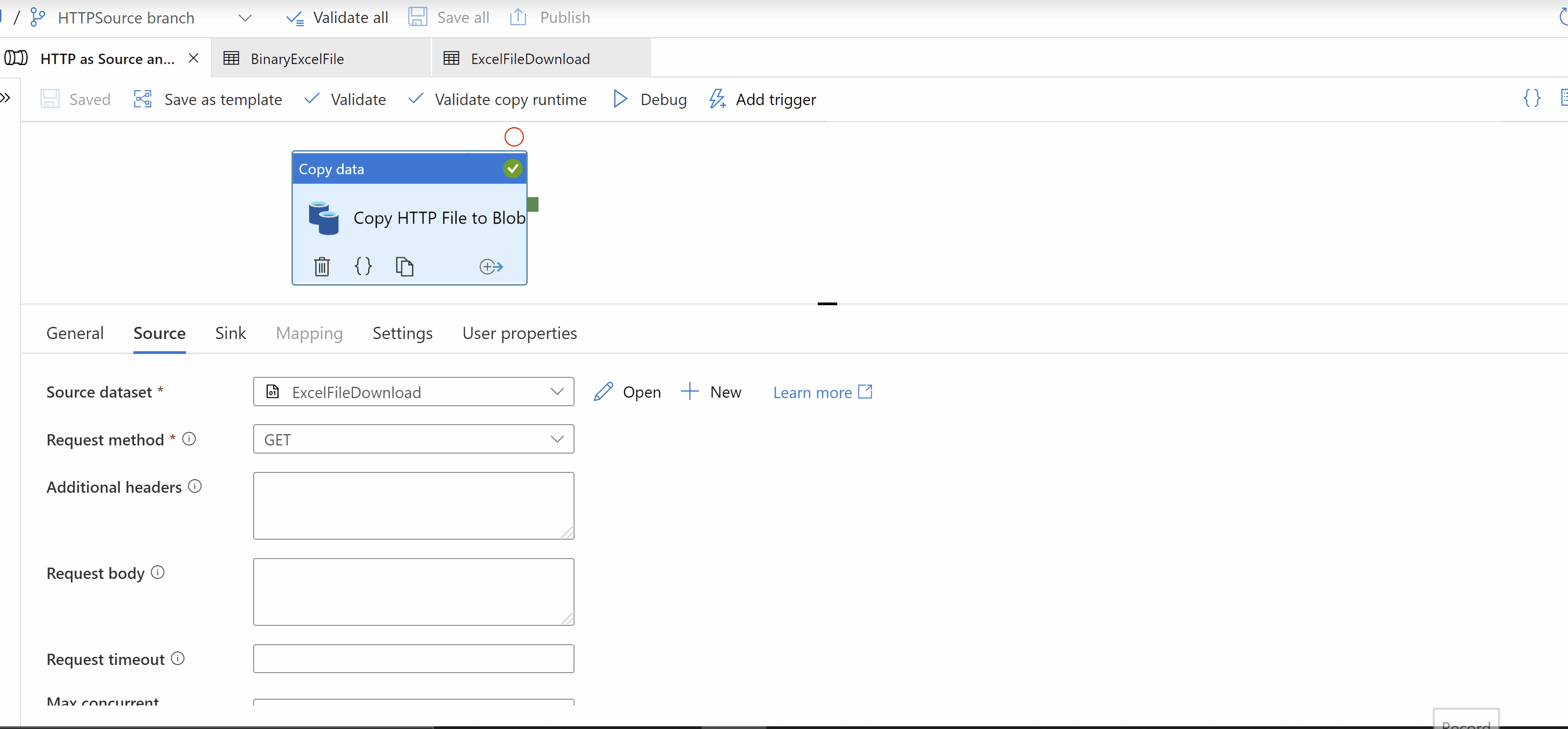 Copy Data From Website To Azure Blob Microsoft Qanda