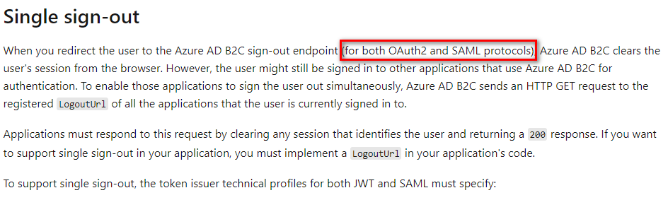 AD B2C User flow: how to implement single sign-out for my apps ...