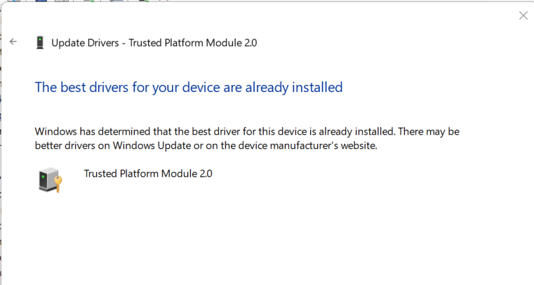 Core Isolation Not Available - Microsoft Q&A