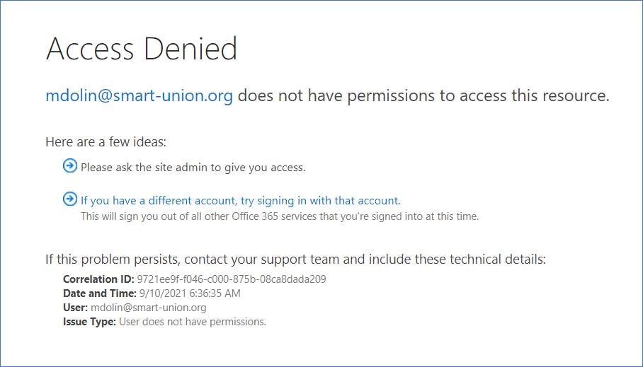 When Using The Manage Access Feature In Sharepoint Online Can You Edit