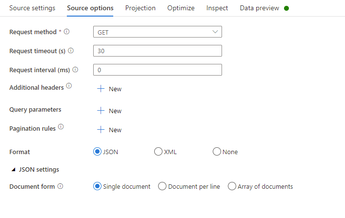 Azure Synapse Data Factory Rest Connector Issues Within Data Flows Microsoft Qanda