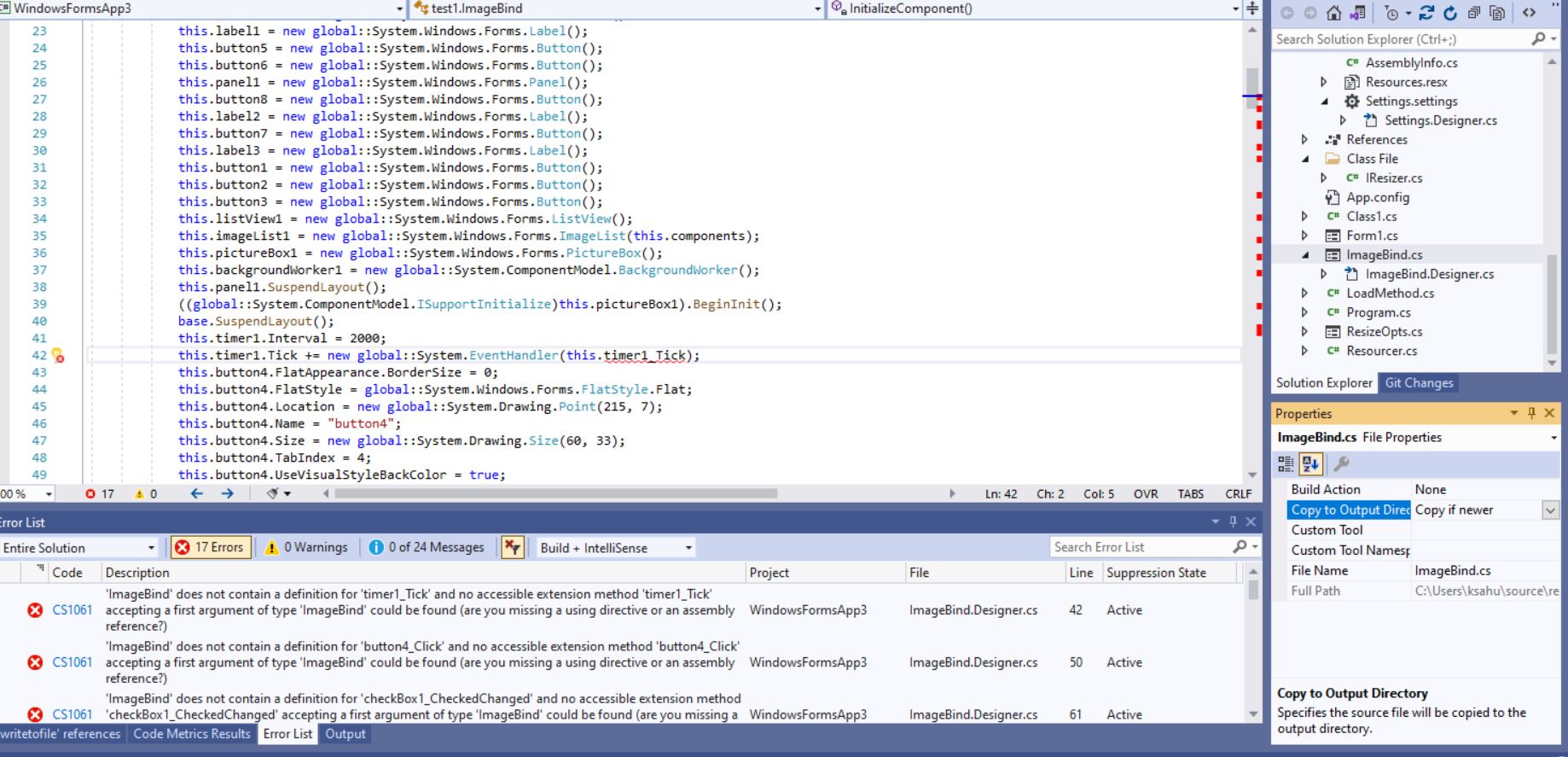 How to solve the problem in c# - Microsoft Q&A