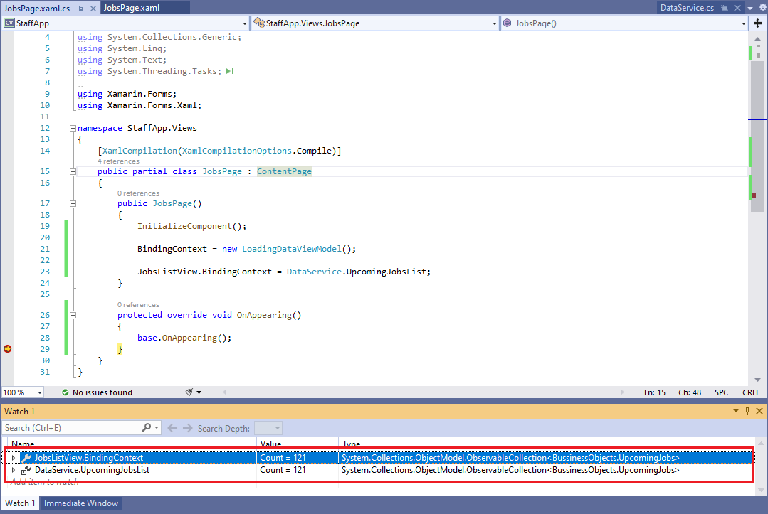 Listview Binding From Static Property Not Working Microsoft Qanda