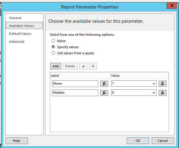 How to hide tablix beyond page 1 - Microsoft Q&A