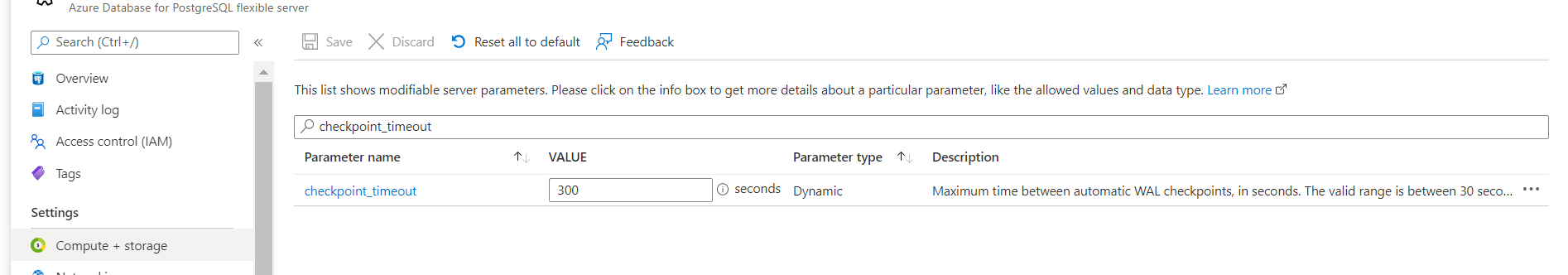 configuration parameter does not exist - azure postgres single server ... configuration parameter does not exist - azure postgres single server ...
