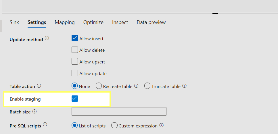 ADF pipeline fails from ADLS gen2 to synapse - Microsoft Q&A