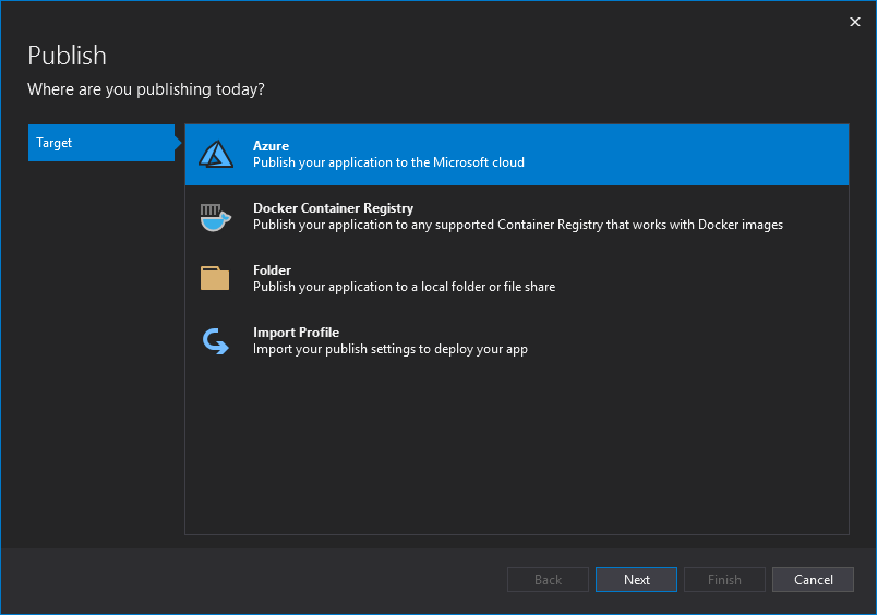 Cannot See Import Profile Option in VS2019 - Microsoft Q&A
