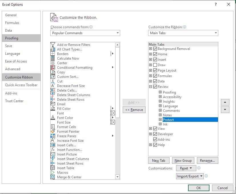Padlock symbol on Excel sheet tabs - Microsoft Q&A