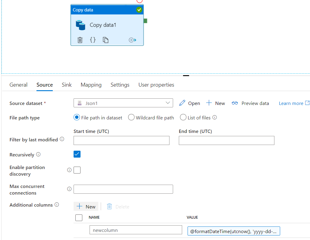 Adding Datetime Field To Json Mongodb Pipeline Microsoft Qanda