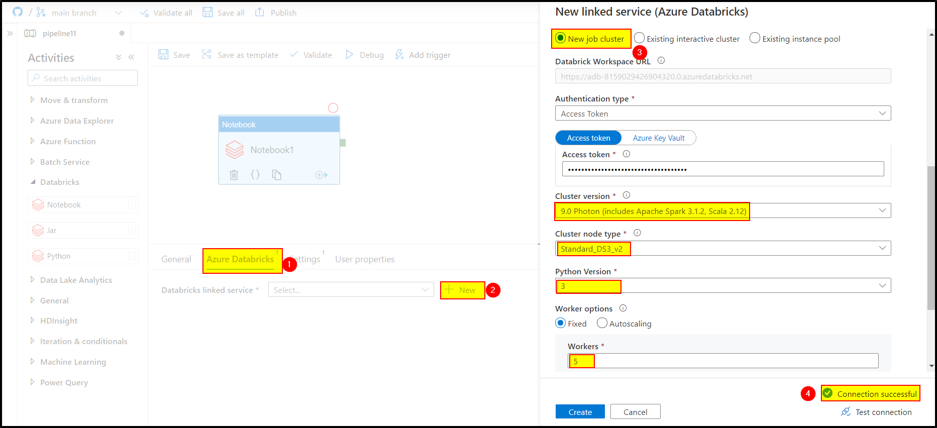 Run databricks notebook on a job cluster which is created from a docker ... Run databricks notebook on a job cluster which is created from a docker ...