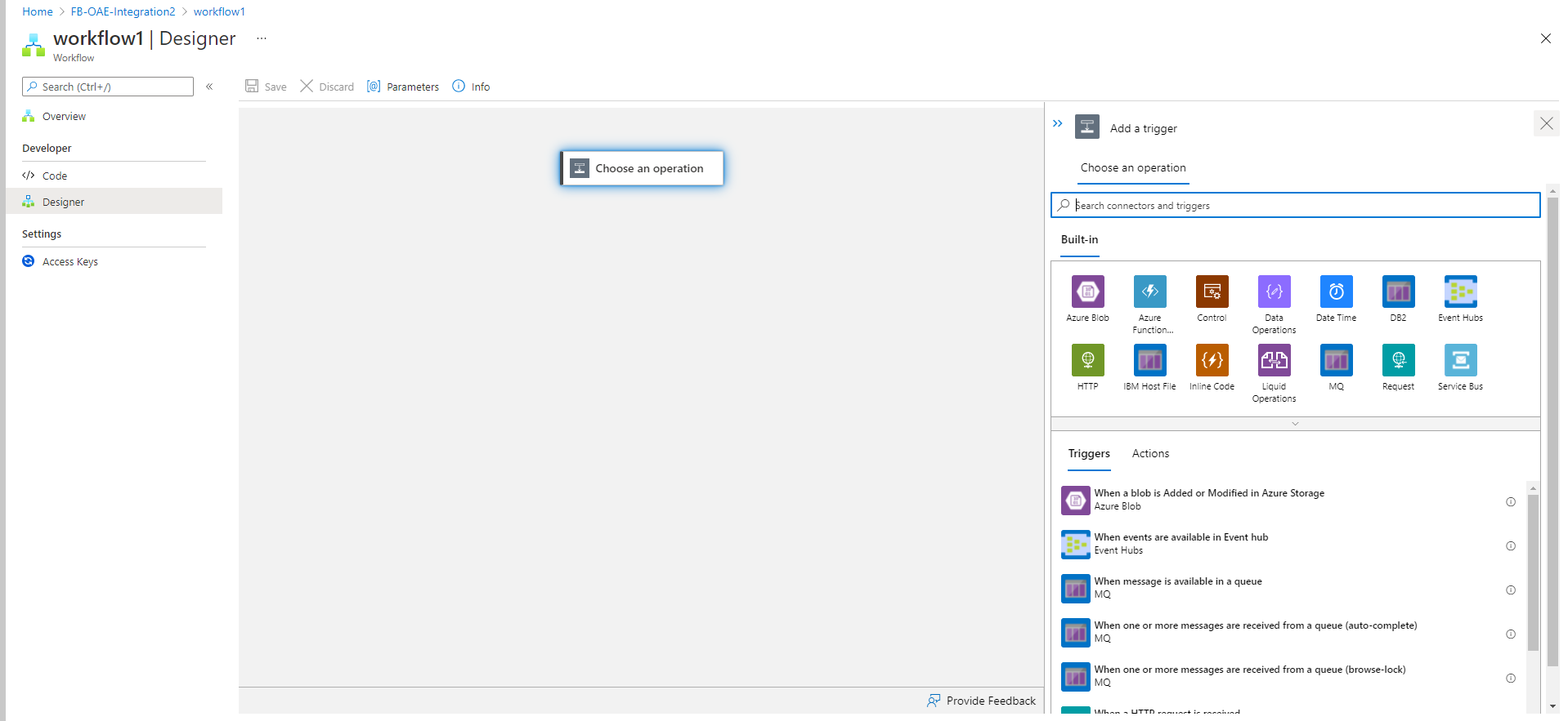 Cant See Outlook As Trigger For Logic App Workflow Microsoft Qanda 7520