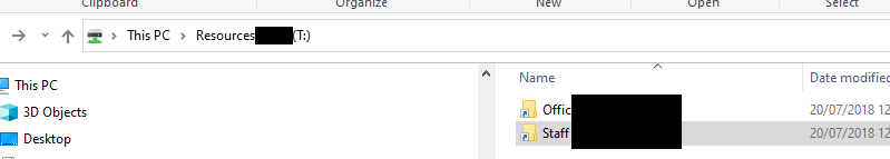 Showing A DFS Folder on mapped drive for a logged on User - Microsoft Q&A