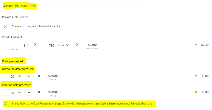 Azure Bandwidth egress cost - Microsoft Q&A