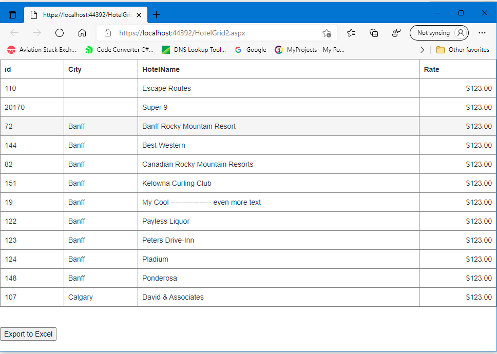 Making The Gridview Smaller Using Bootstrap Stylesheet Microsoft Qanda