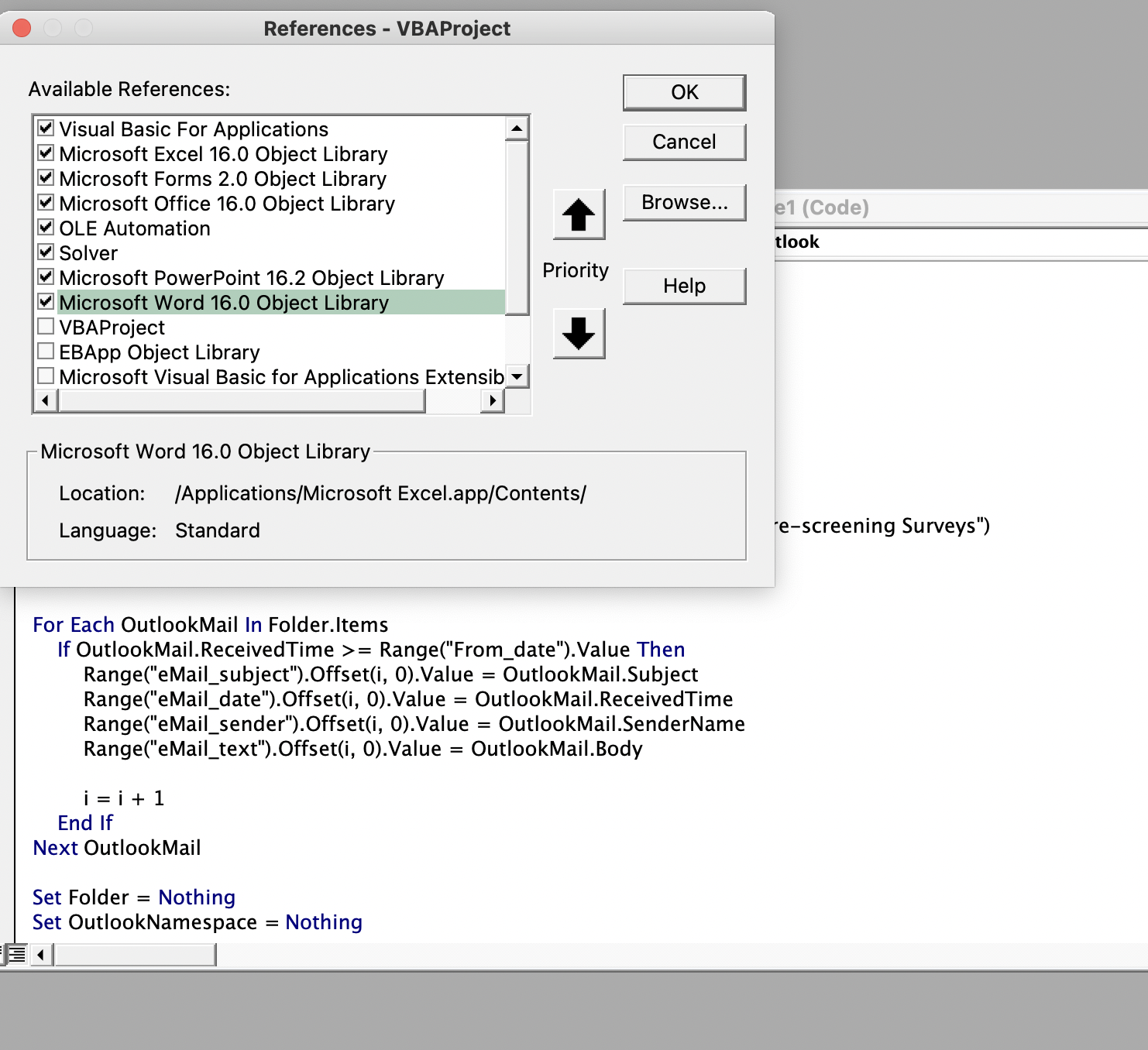 Microsoft Outlook Object Library Missing Microsoft Qanda
