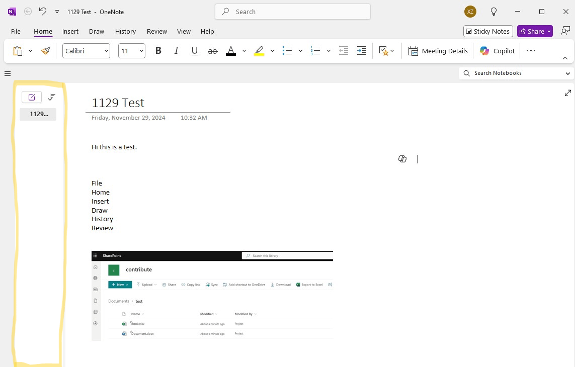 Hiding page panel in Office 365 Onenote - Microsoft Q&A