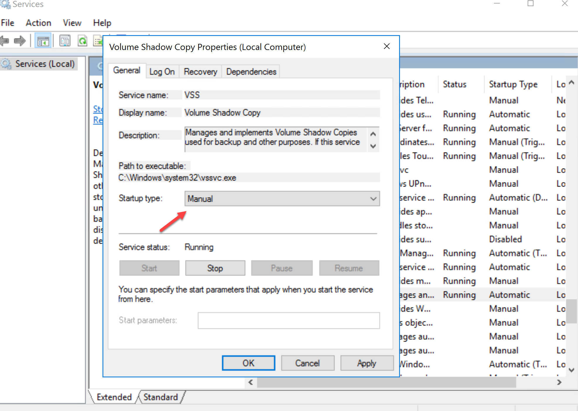 Mars agent encounters an issue while backing up the "Windows System State" - Microsoft Q&A