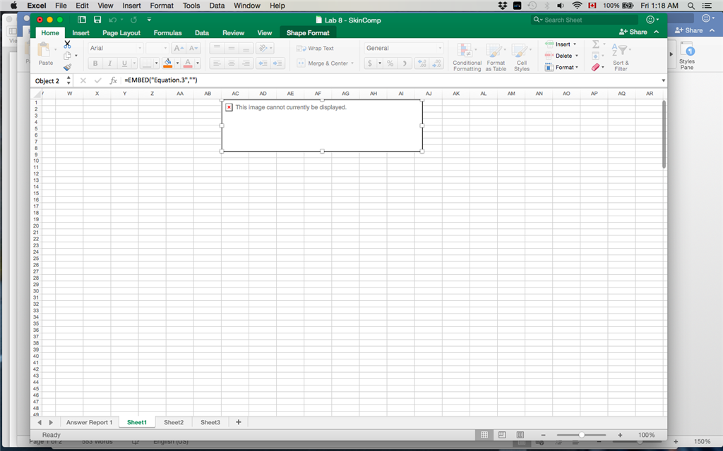 Red X instead of Image in word and excel 2016 - Microsoft Q&A