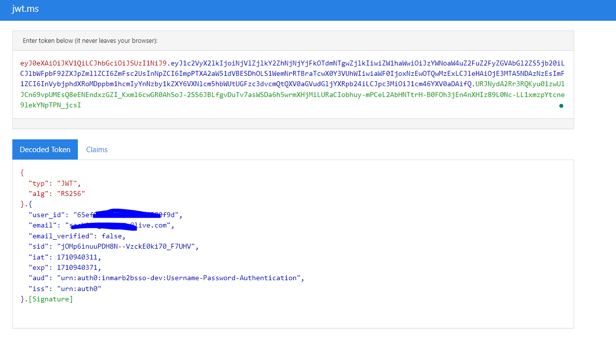 Unable to get custom user properties (user_id) from Auth0 in Azure AD ... Unable to get custom user properties (user_id) from Auth0 in Azure AD ...