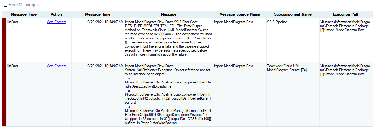 Script Component Uncaught Systemnullreferenceexception Microsoft Qanda 7925
