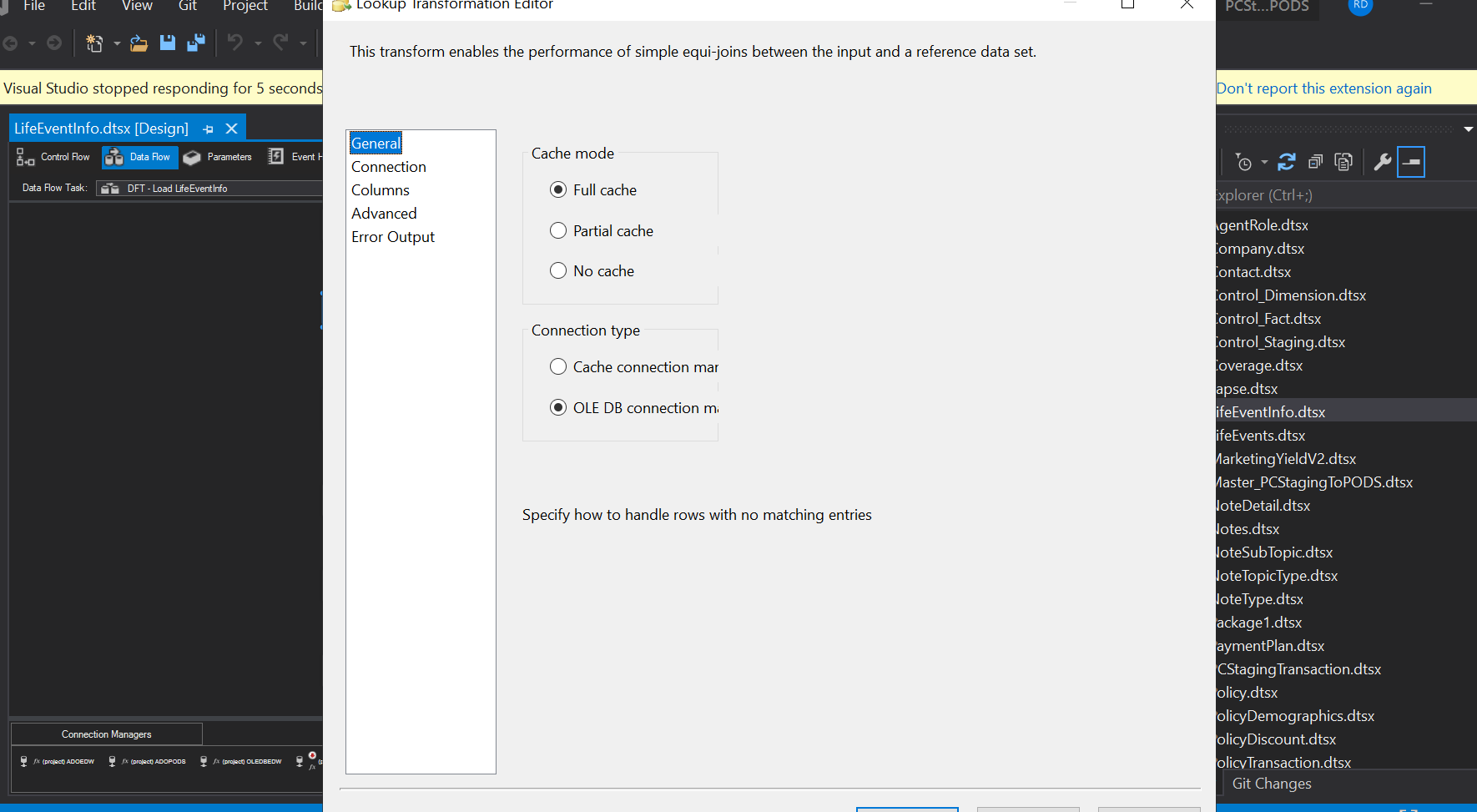 Visual Studio, SSIS UI not working properly - Microsoft Q&A Visual Studio, SSIS UI not working properly - Microsoft Q&A