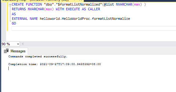 What Did I Miss In The C Sql Server Function During Create Function 5628